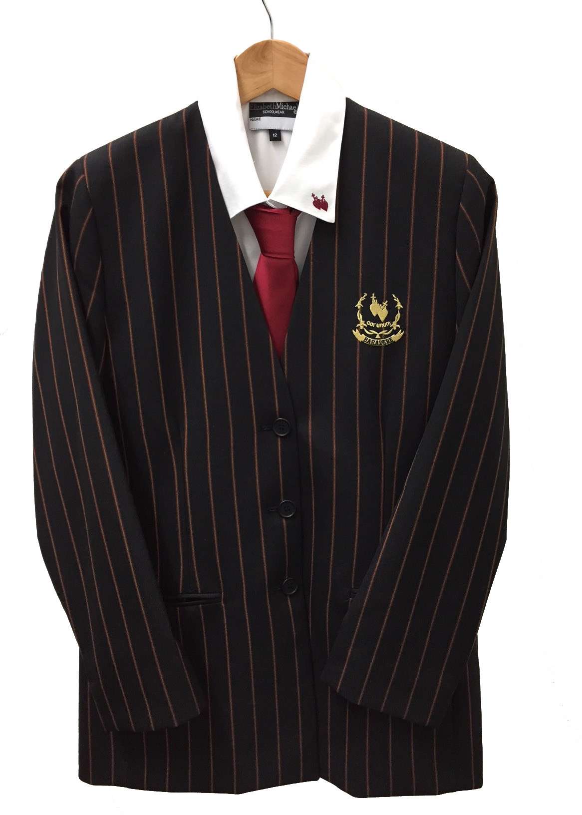 Senior Pinstripe Blazer • Year 11 & 12 Uniform • Store • Baradene Co